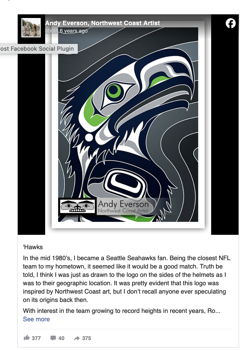 How this Indigenous mask from B.C. inspired the Seattle Seahawks logo ...